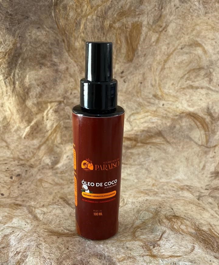 Spray Óleo de Coco 100ml – Segredos do Paraiso